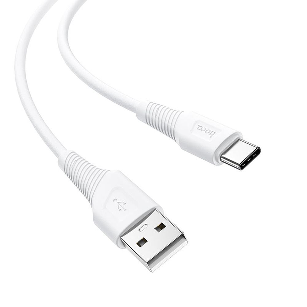 Кабель USB Type-C Hoco X58 1M 3A белый