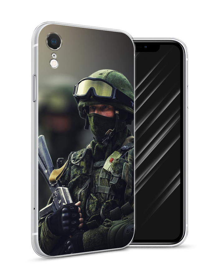 Чехол Awog на Apple iPhone XR (10R) / Айфон XR (10R) "Солдат"