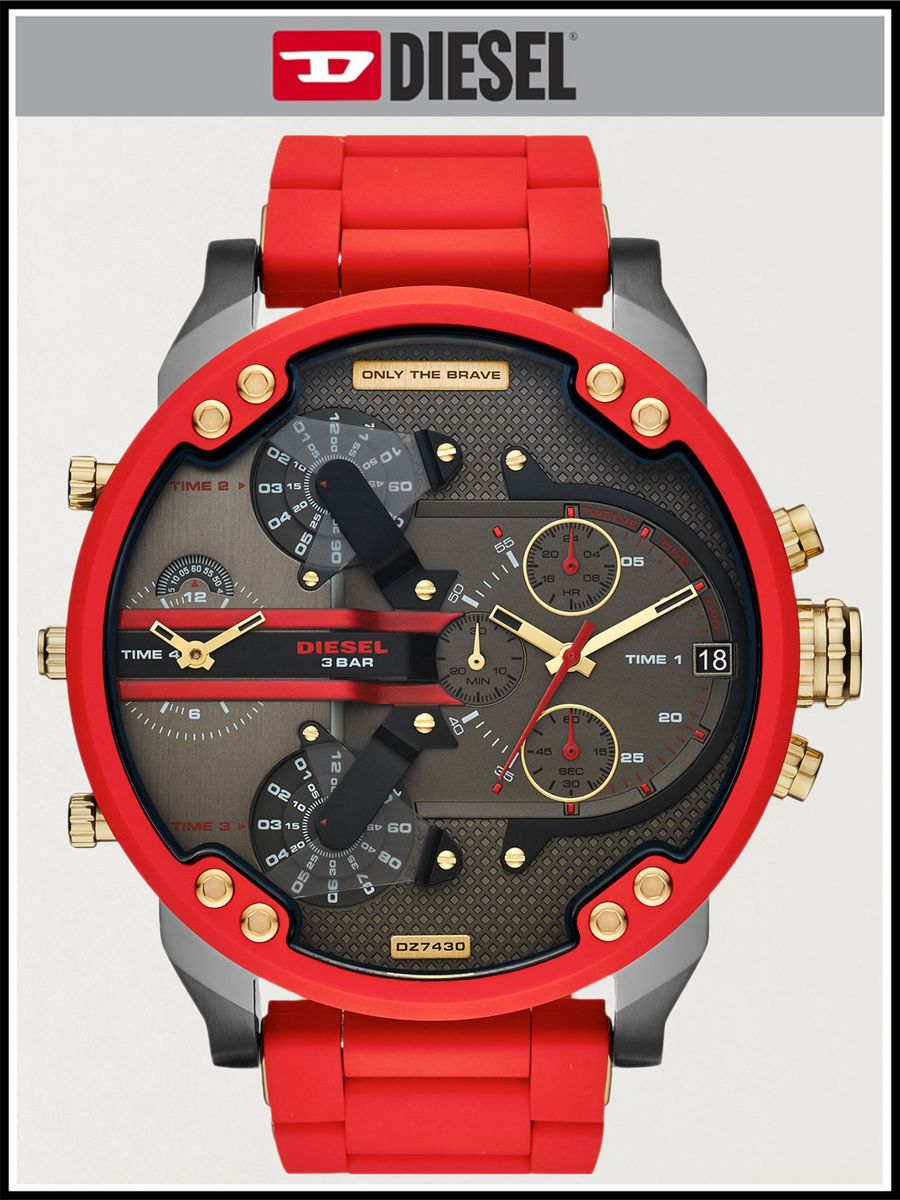 Наручные часы мужские DIESEL D7430Z красные