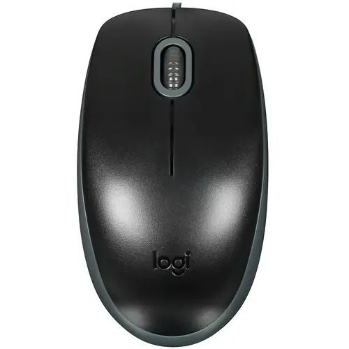 Проводная мышь Logitech M110 черный (910-005502)