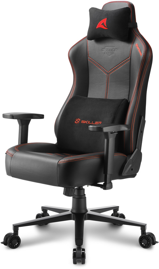 Игровое кресло Sharkoon Skiller SGS30 (Black/Red)