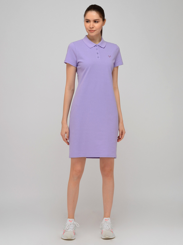 Платье женское VISERDI 3111 фиолетовое 52 RU
