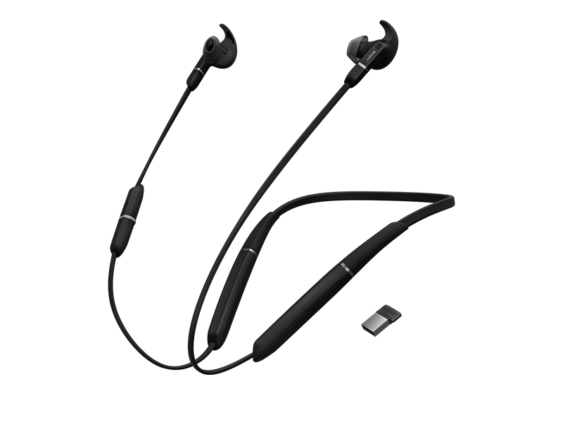 Наушники Jabra Evolve 65e MS & Link 370 Black 6599-623-109