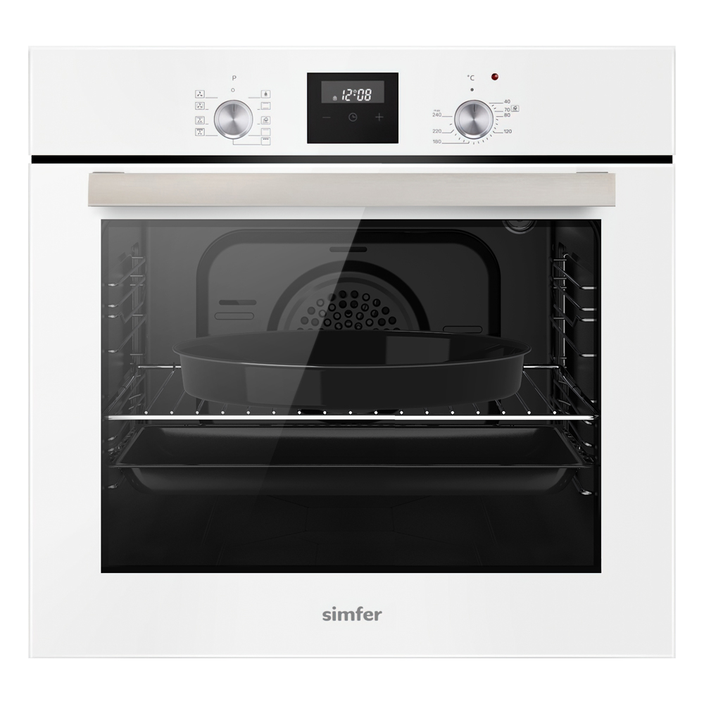Встраиваемый электрический духовой шкаф Simfer B6EW59070 белый