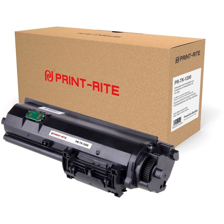 Картридж для лазерного принтера Print-Rite PR-TK-1200 Black, совместимый