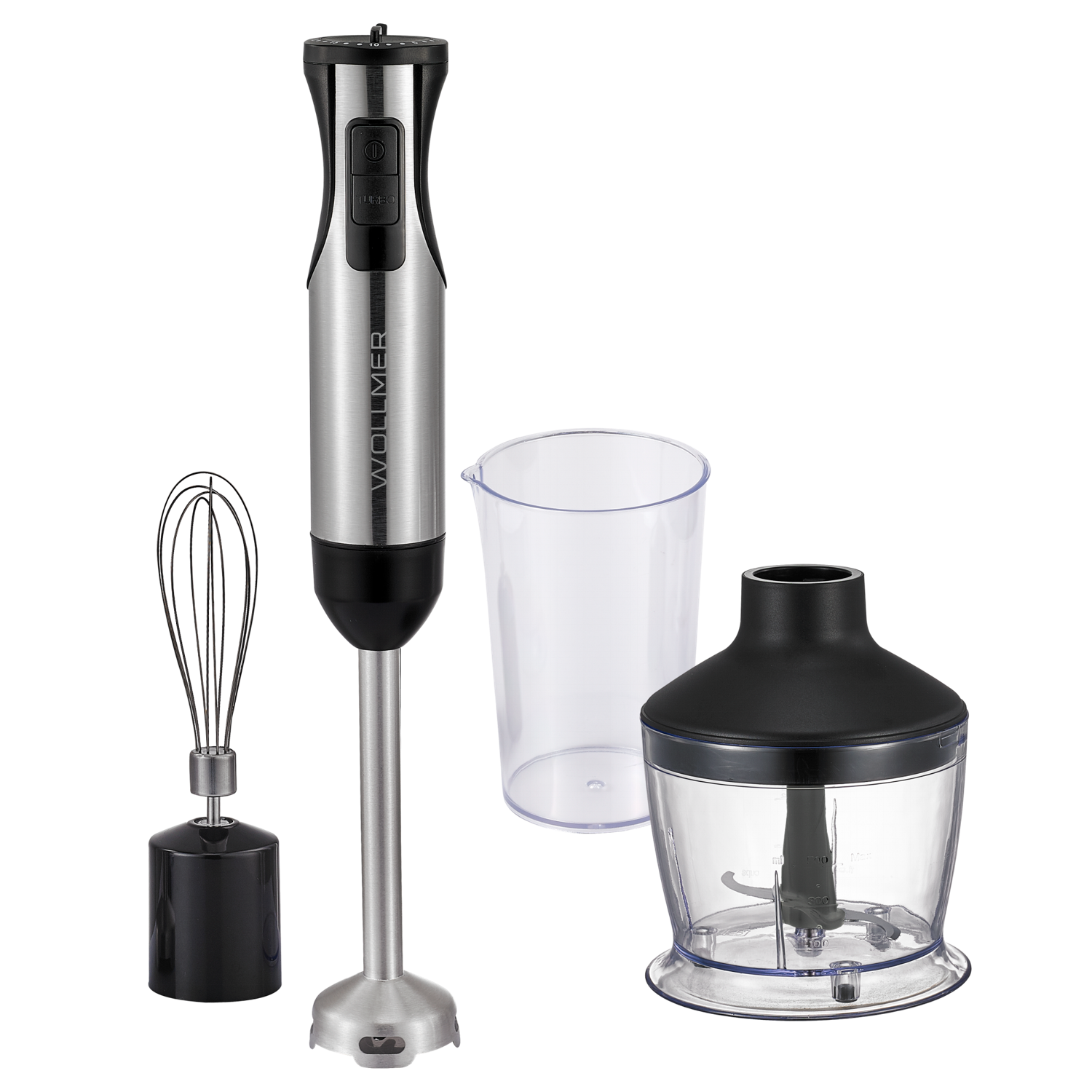Погружной блендер Wollmer G522 Katana, Silver/Black