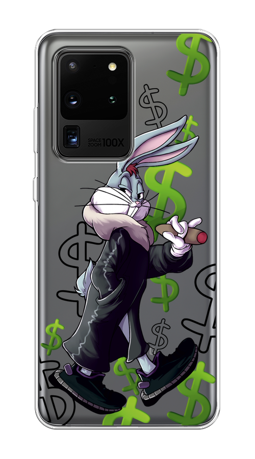 Чехол на Samsung Galaxy S20 Ultra "Rich Bugs Bunny"