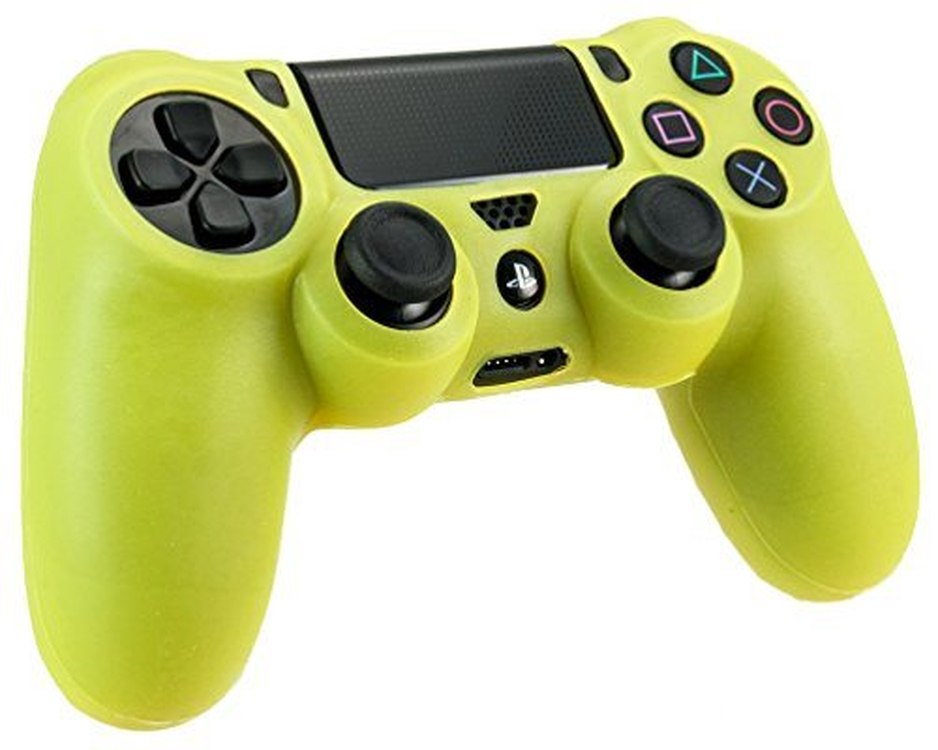 Ччехол Controller Silicon Case для геймпада Sony Dualshock 4 Lemon (Желтый Лимонный) (PS4)