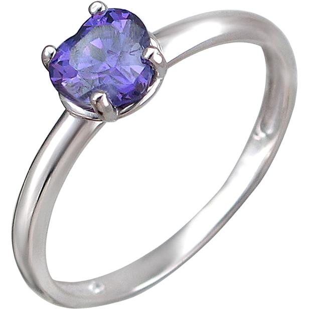Кольцо из серебра р. 18 Эстет 01К254962-2, фианит