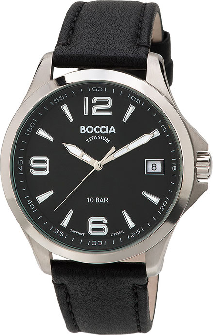 Наручные часы кварцевые мужские Boccia Titanium 3591