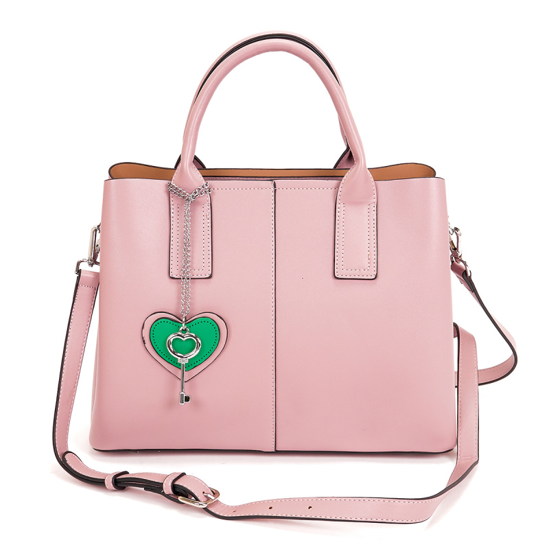 Комплект (сумка+брелок) женский Flioraj 7132, pink
