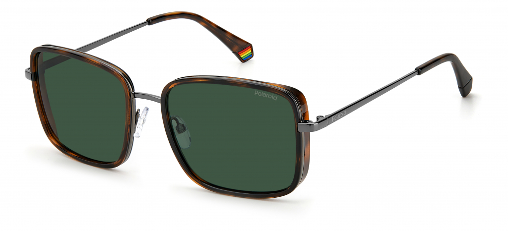 Солнцезащитные очки мужские Polaroid 6149/S/X зеленые
