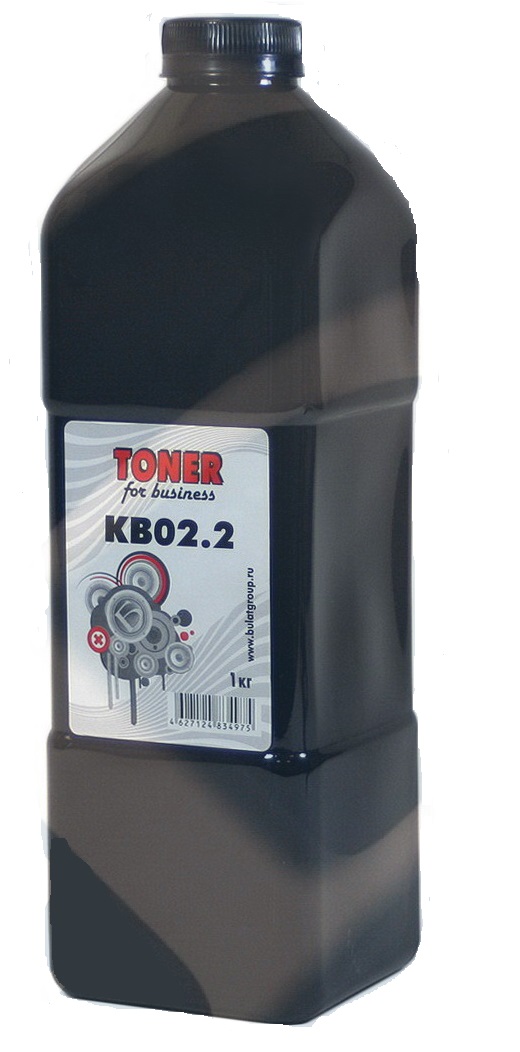 Тонер для лазерного принтера Булат KB02.2 (DAKY0KB022020) черный, совместимый
