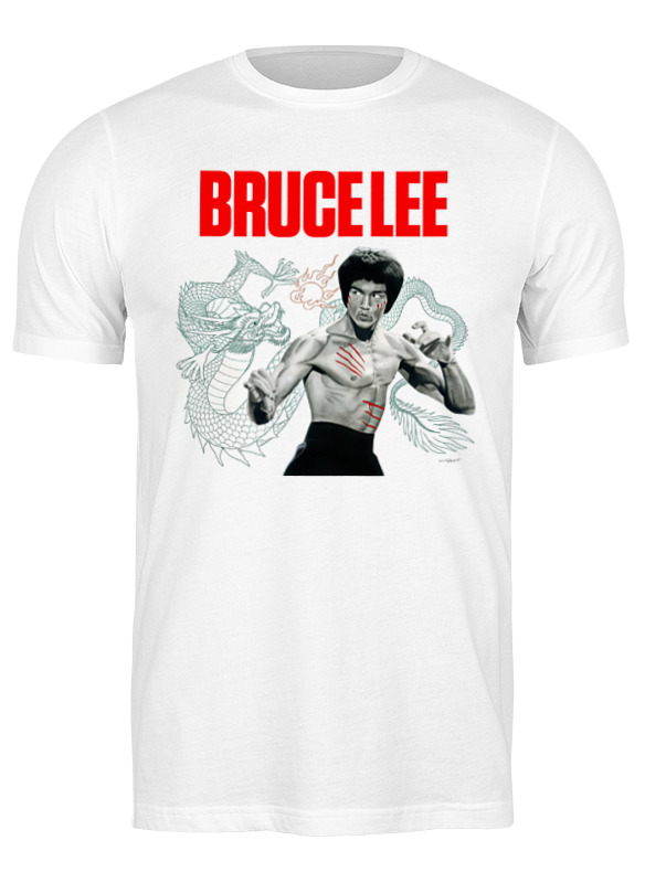 Футболка мужская Printio Bruce lee белая L