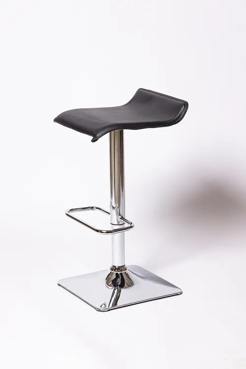 Барный стул, ЦМ, BN 2002 RQ, черный, экокожа