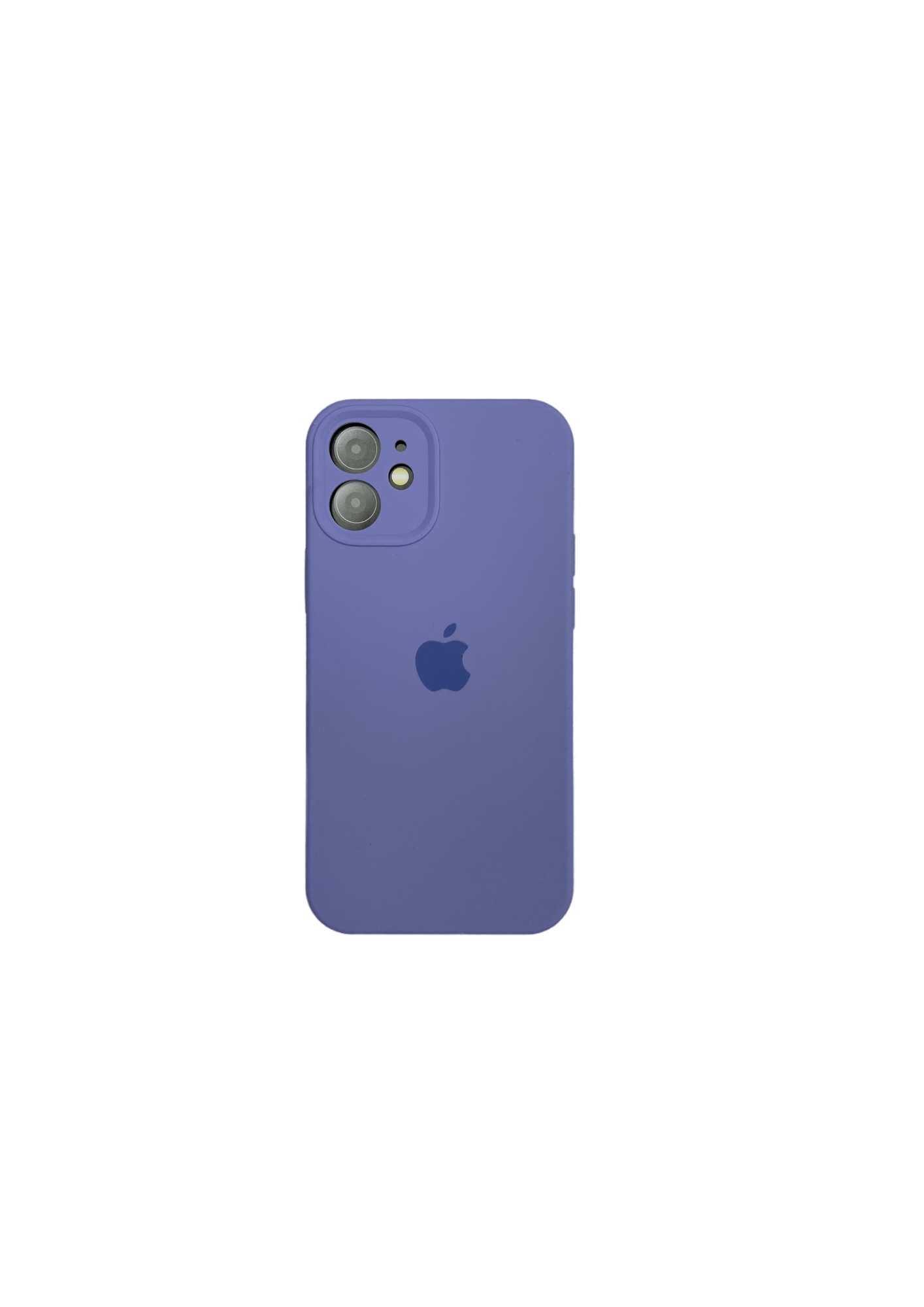 Чехол силиконовый для iPhone 12 mini с защитой камеры