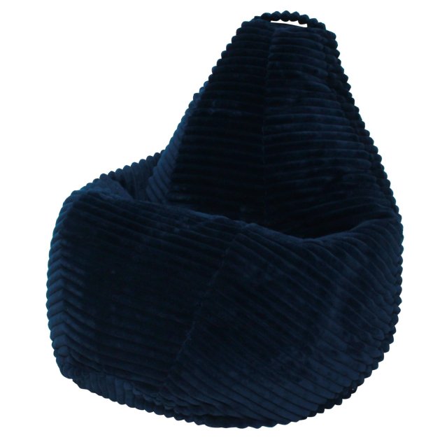 Кресло Мешок Груша Cozy синее XL, Классический