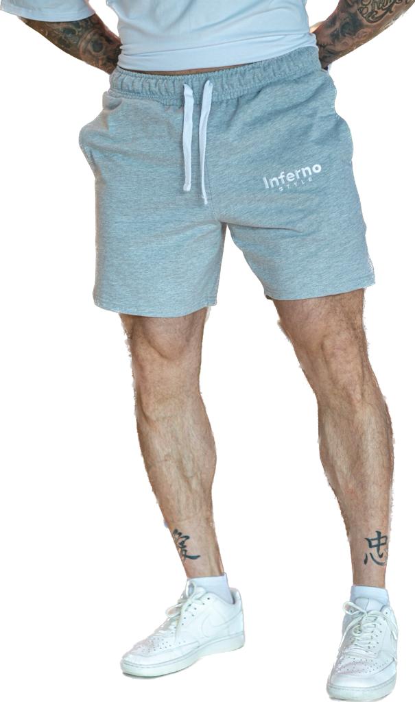 Спортивные шорты мужские INFERNO style Ш-007-001 серые S