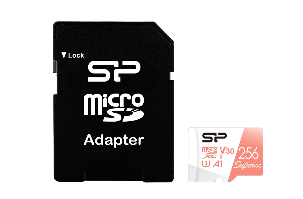 Карта памяти Silicon Power Superior A1 microSDXC 256GB (SP256GBSTXDV3V20SP)