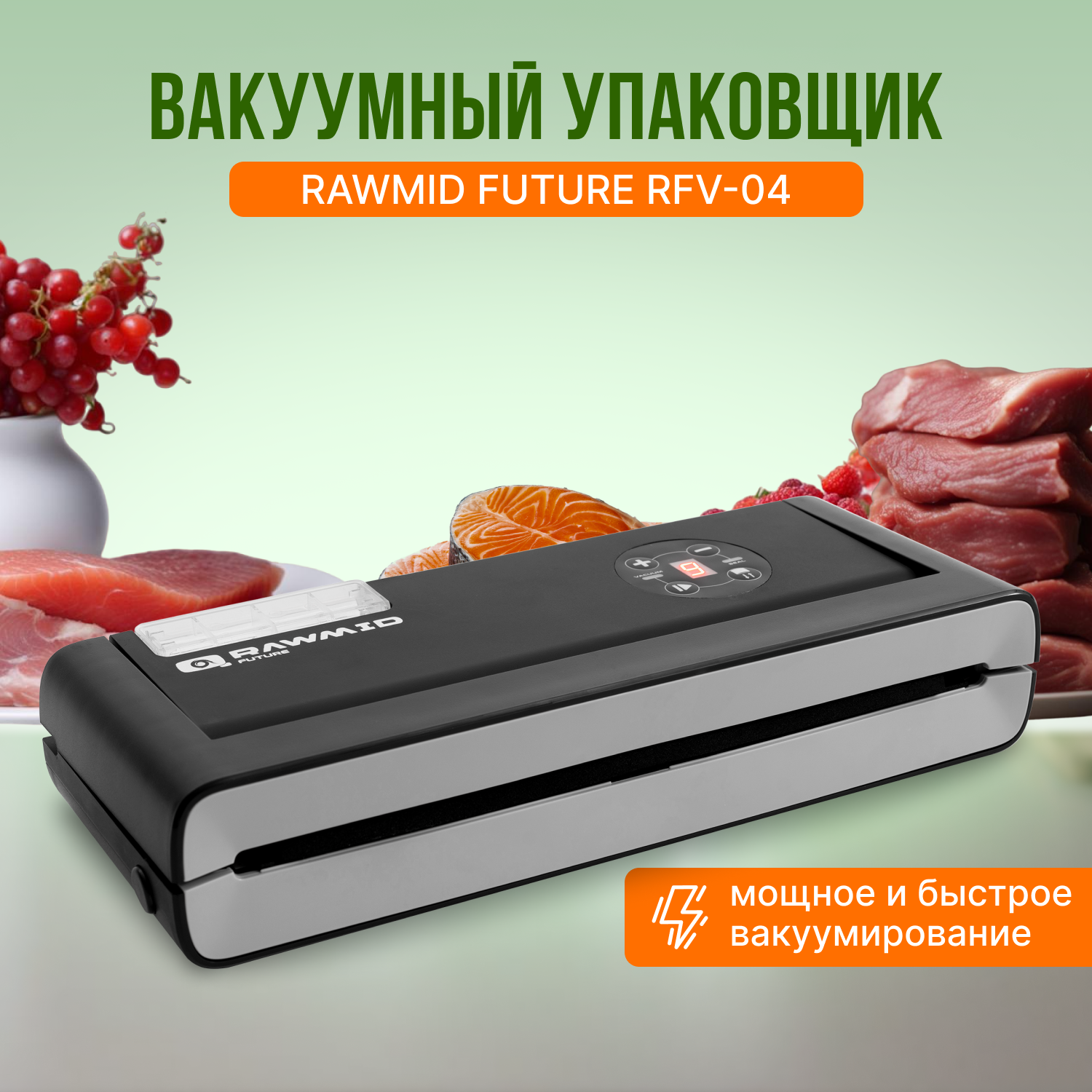 Вакуумный упаковщик Rawmid Future RFV-04