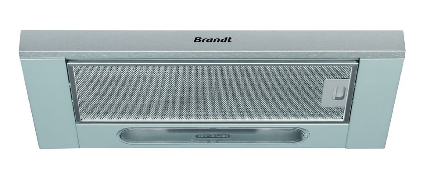 Вытяжка встраиваемая Brandt AT1346X серебристый, серый