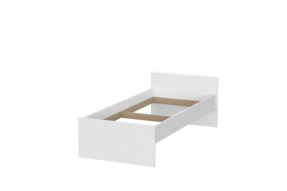 Кровать односпальная SV-мебель "Токио" Белый текстурный