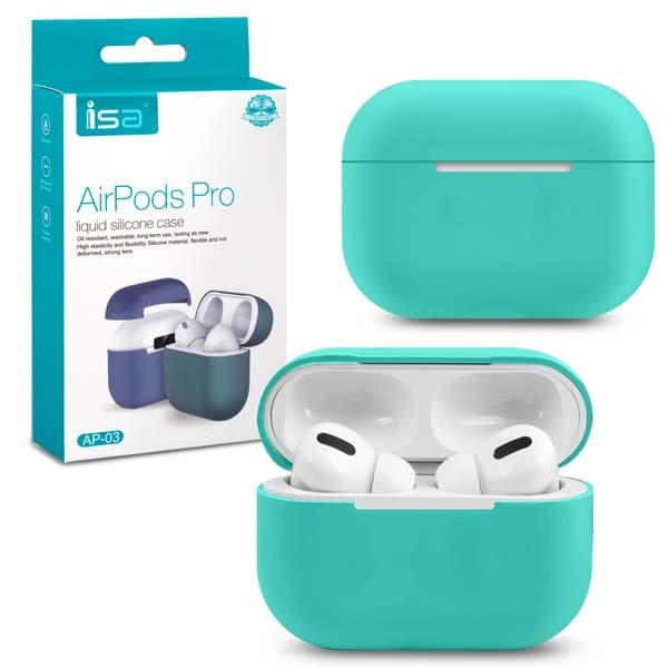 Чехол ISA Airpods Pro Silicon Case  Mint