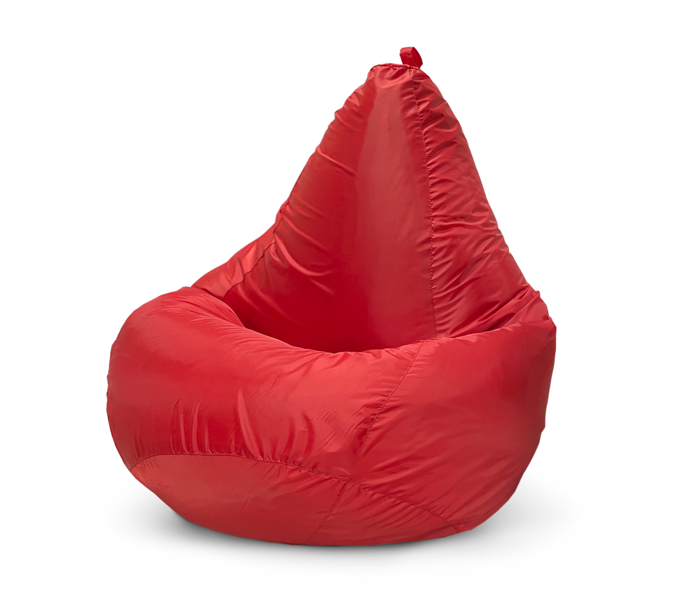 Кресло-мешок ONPUFF пуфик груша, размер XXL, красный оксфорд