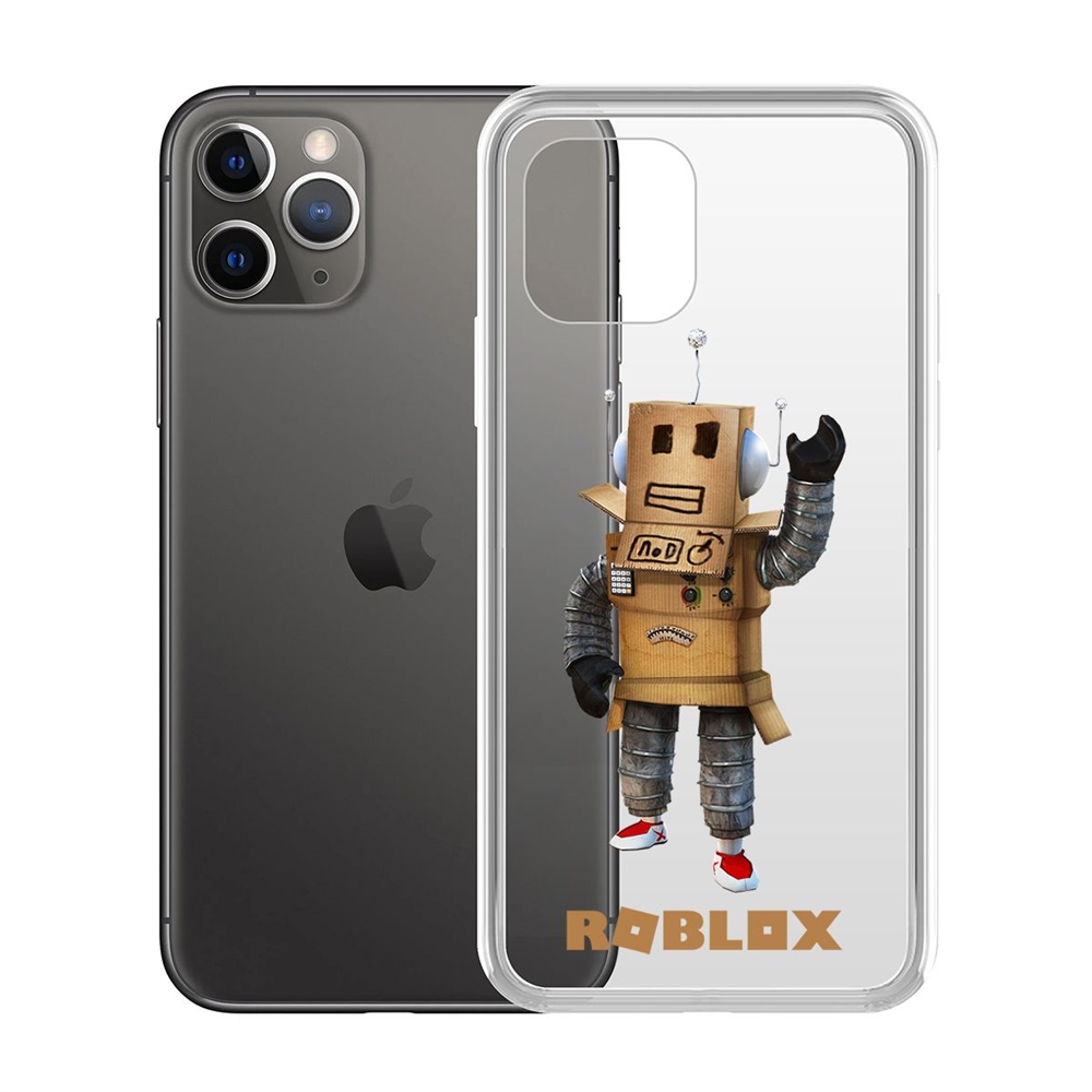 Чехол-накладка Krutoff Clear Case Roblox-Мистер Робот для iPhone 11 Pro