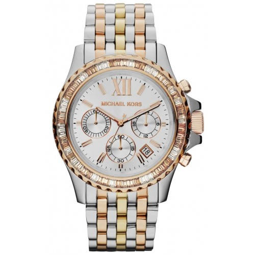Наручные часы женские Michael Kors MK5876 серебристые/золотистые