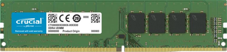 Оперативная память Crucial 8Gb DDR4 2666MHz (CT8G4DFRA266)