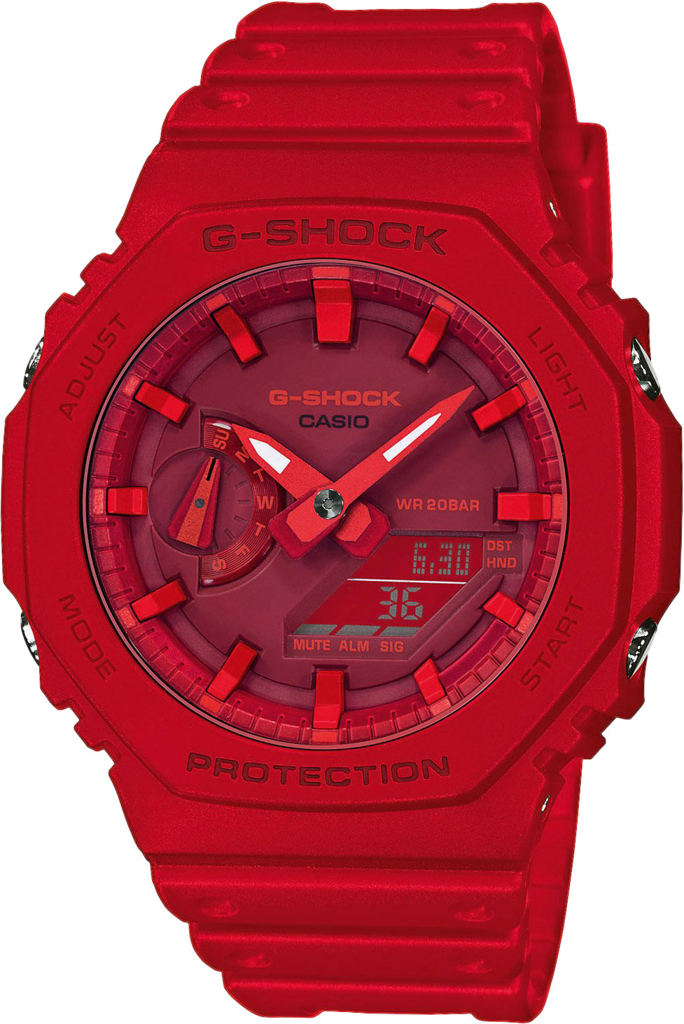 Наручные часы Casio G-SHOCK GA-2100-4AER с хронографом