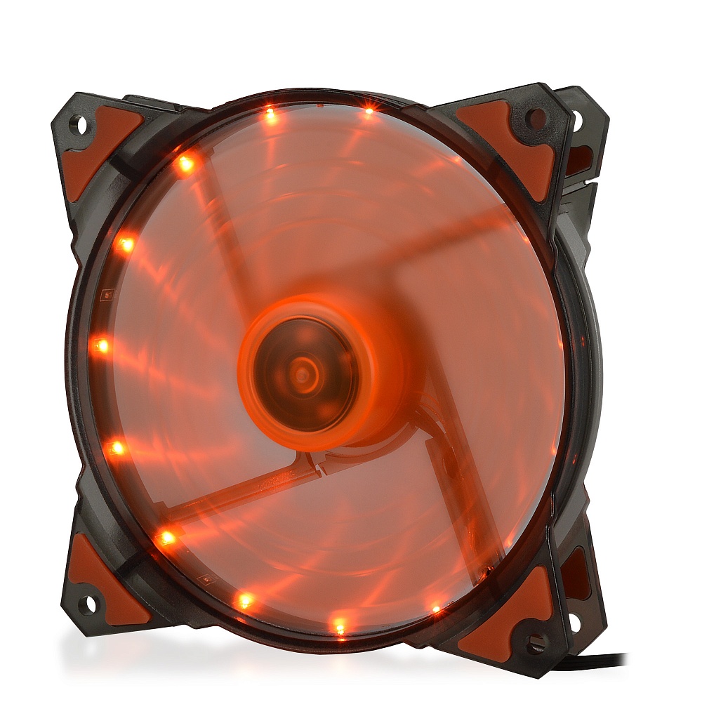 Корпусной вентилятор Crown Micro Orange LED (CMCF-12025S-1223)