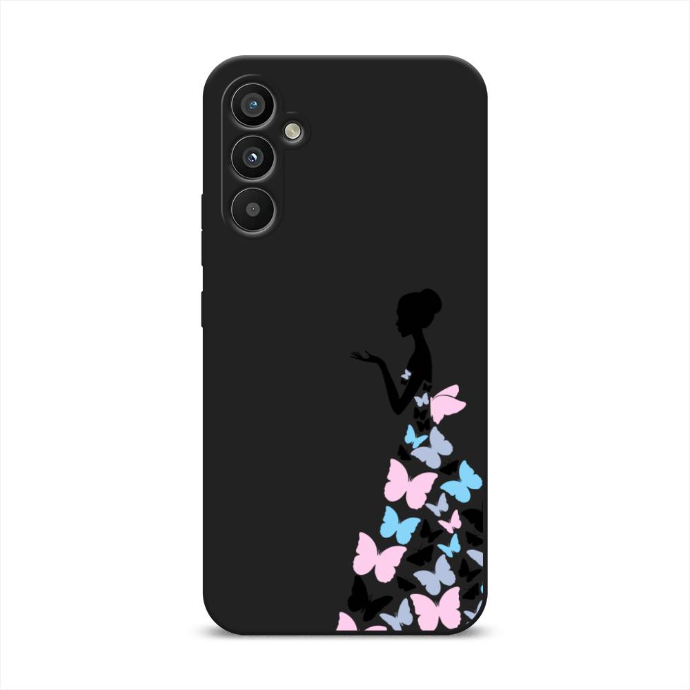 Чехол Awog на Samsung Galaxy A34 5G "Платье из бабочек"
