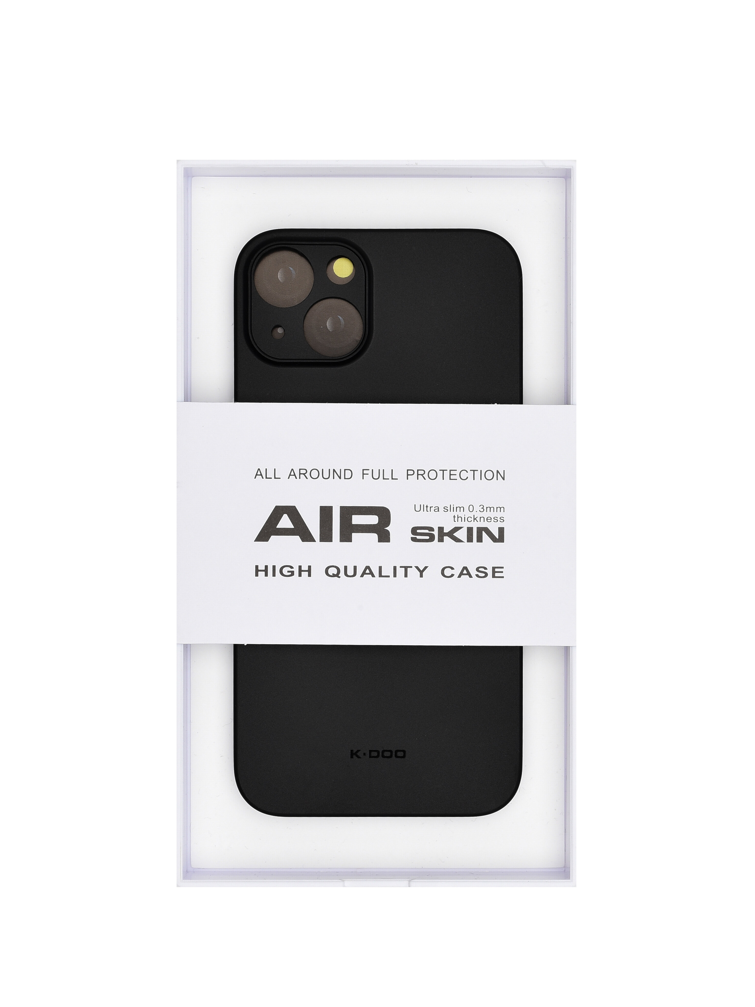 Чехол для iPhone 14 Plus AIR Skin High Quality - Чёрный