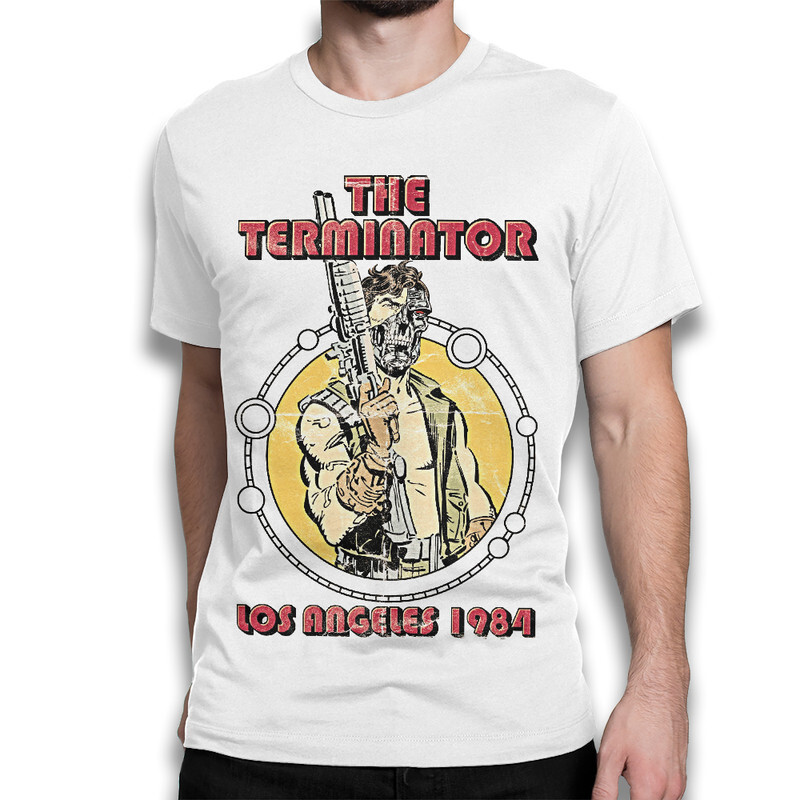 Футболка мужская DS Apparel Терминатор 1984 987351-2 белая L