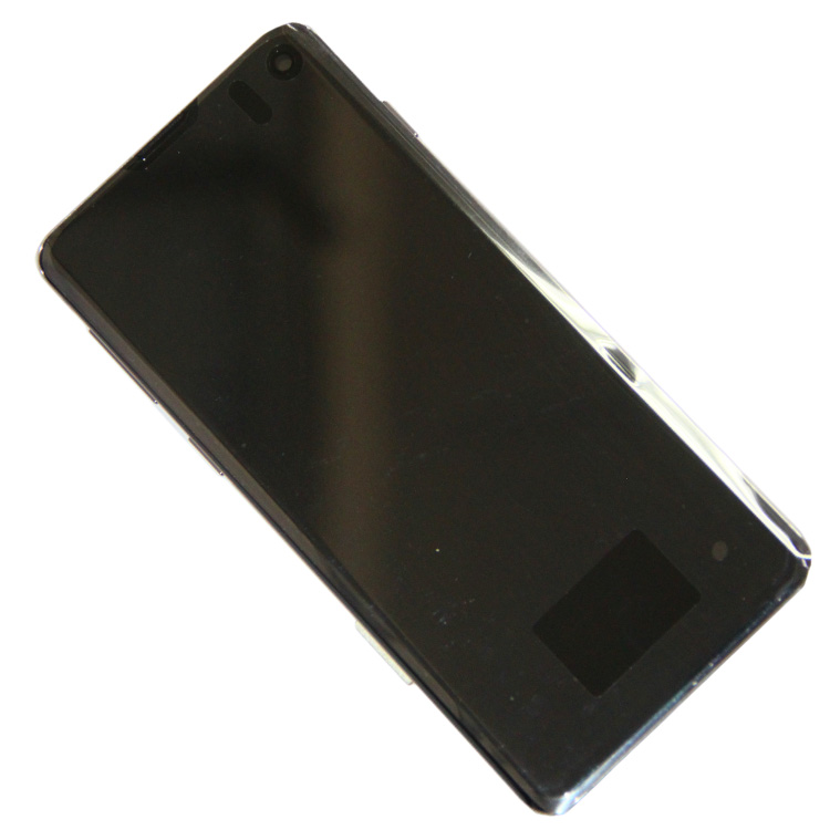 Дисплей для Samsung SM-G973F (Galaxy S10) модуль в сборе с тачскрином Black (OEM)