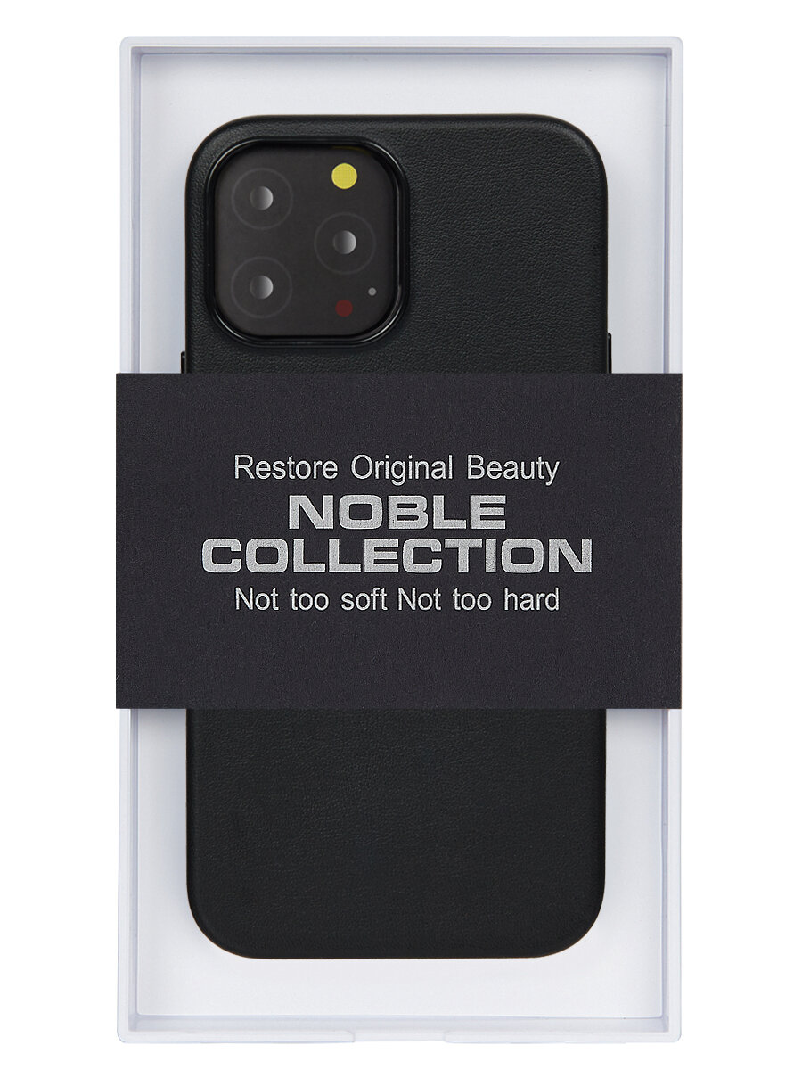 Чехол для iPhone 12 Pro Max Noble Collection - Чёрный