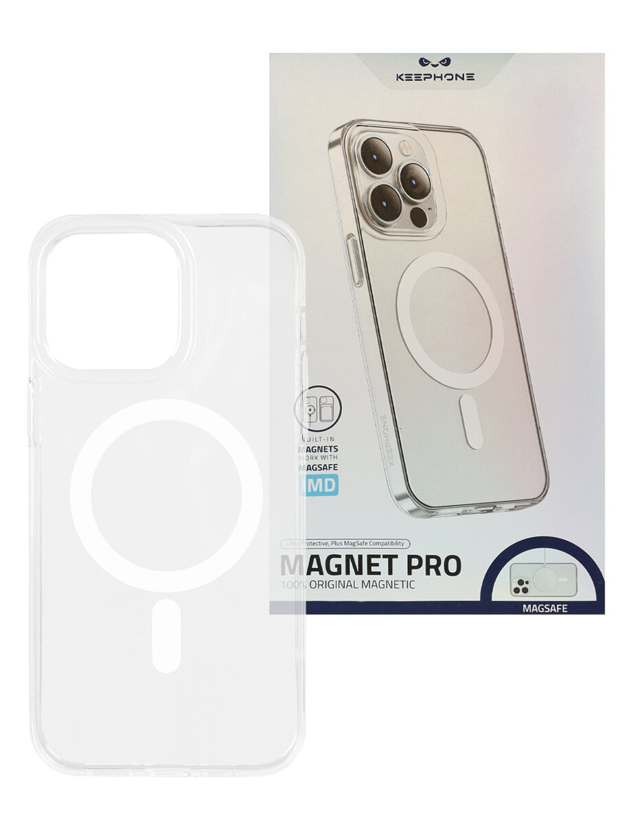Чехол с MagSafe для iPhone 13 Pro Max Прозрачный
