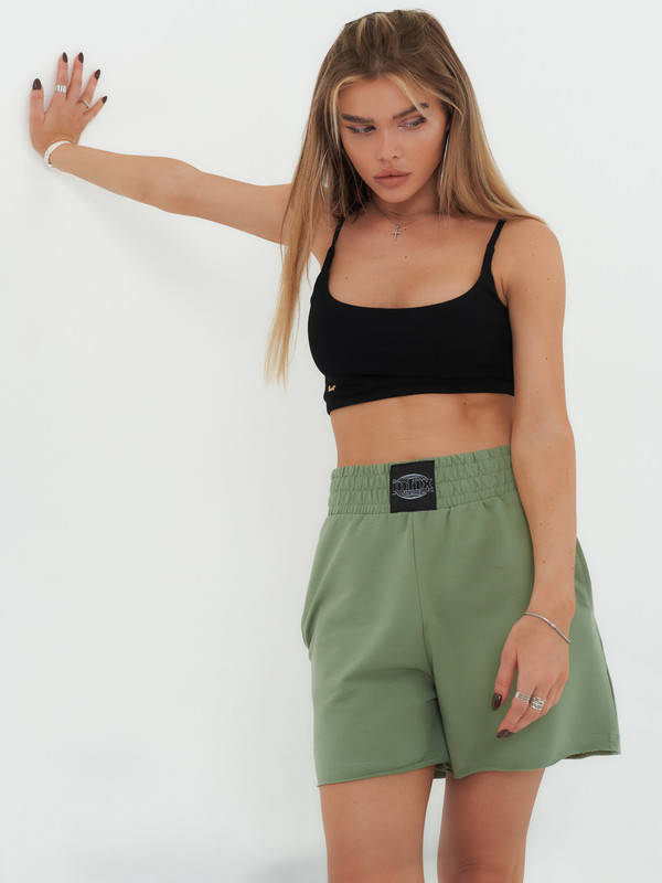 Cпортивные шорты женские Little Secret uz300104 зеленые S