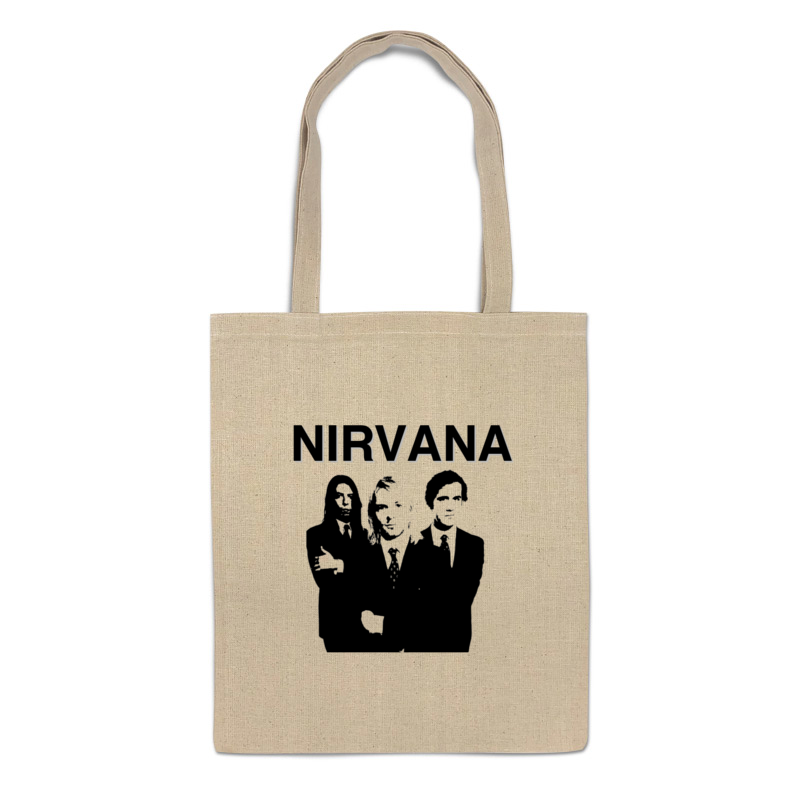 Сумка-шоппер Printio Nirvana бежевая