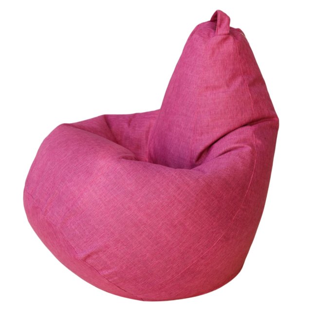 Кресло Мешок Груша Розовая Рогожка XL, Классический