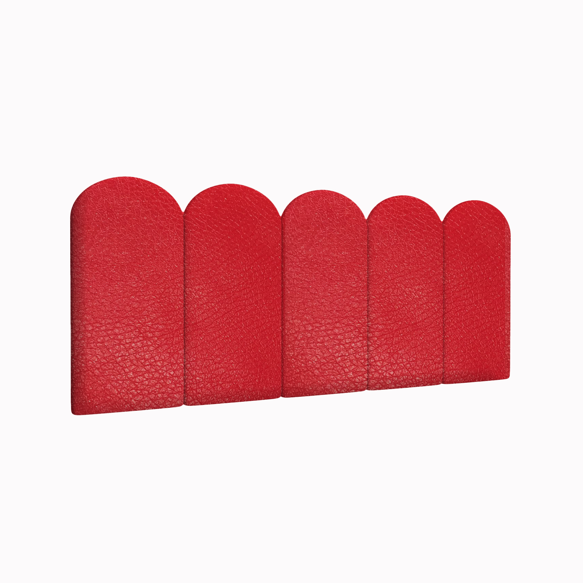 Прикроватная панель Eco Leather Red 30х60R см 4 шт.