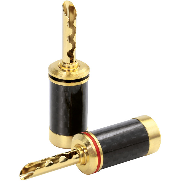 Разъем "Банана" DYNAVOX Banana BFA Carbon Set-2 (207621)