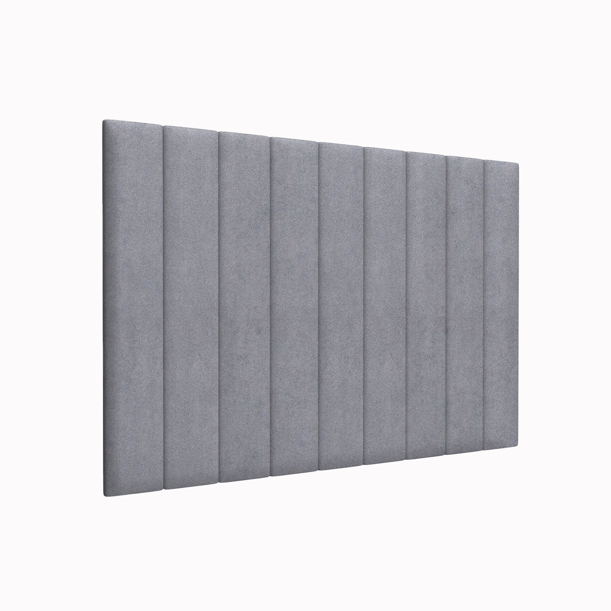 Прикроватная панель Alcantara Gray 15х90 см 4 шт.