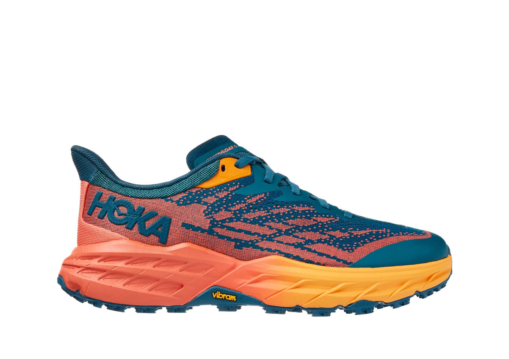 Кроссовки женские Hoka Bccml оранжевые 7 US