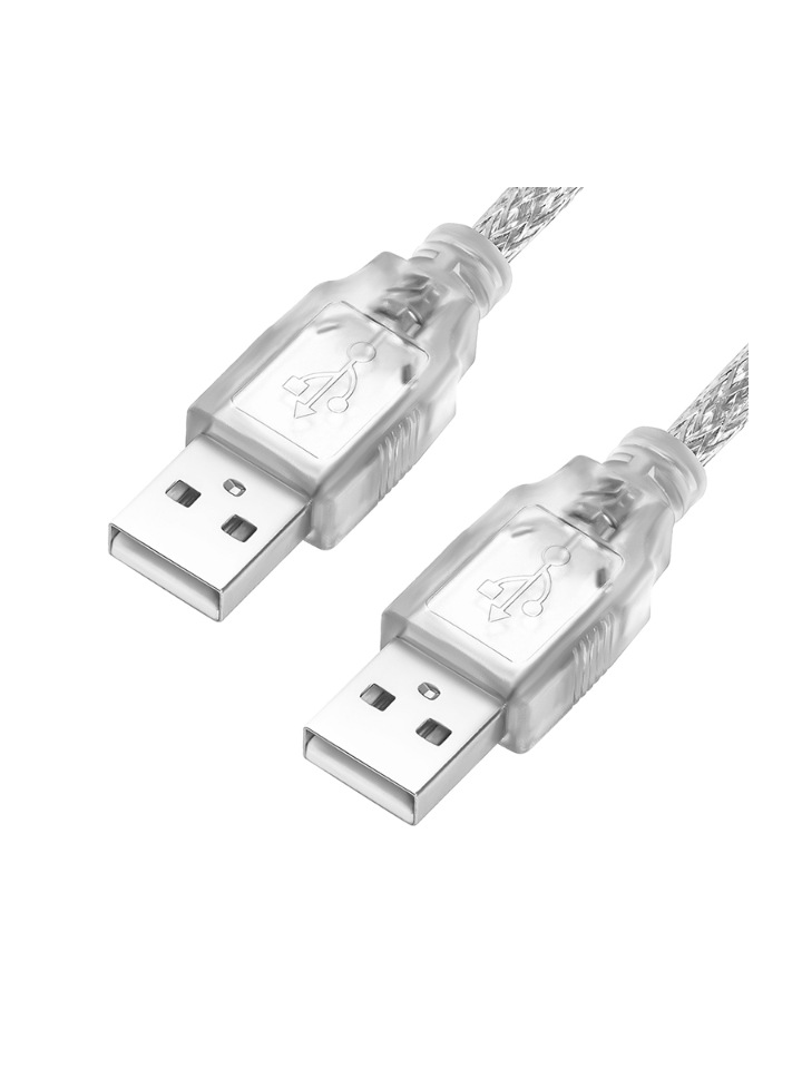 Кабель GCR USB AM-AM M-M 1м GCR-UM3M-BB2S-1.0m