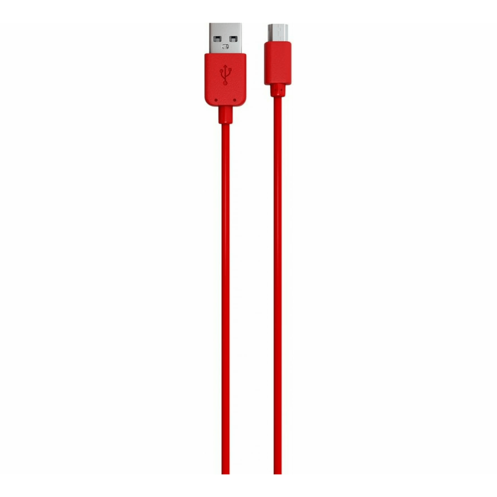 Кабель для зарядки и передачи данных Red Line USB-MicroUSB красный 3 м