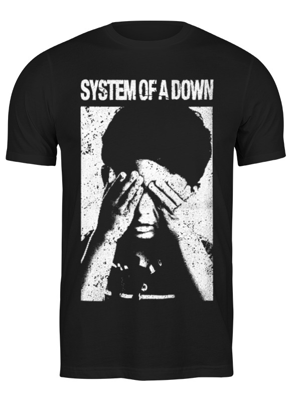 Футболка мужская Printio System of a down черная 3XL