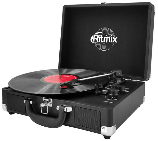 Проигрыватель виниловых пластинок Ritmix LP-120B Black